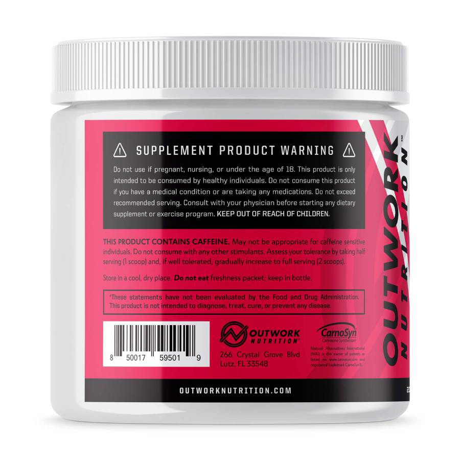 Most Effective Pre-Workout Supplement | Outwork Nutrition